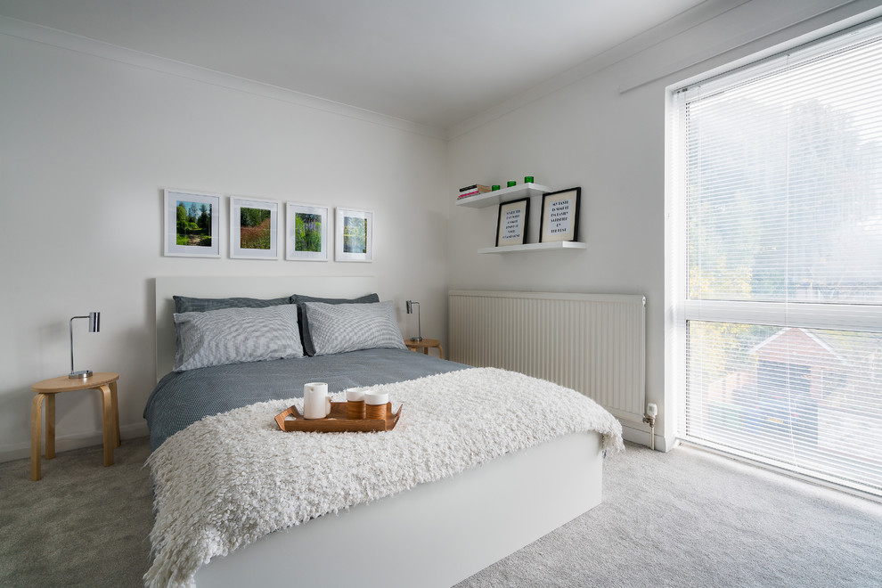 Scandinavian Style Guest Room - Skandinavisch - Schlafzimmer ...