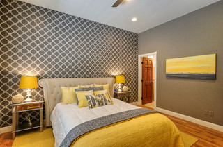 75 Beautiful Grey and Yellow Bedroom Ideas and Designs February 2025 Houzz UK