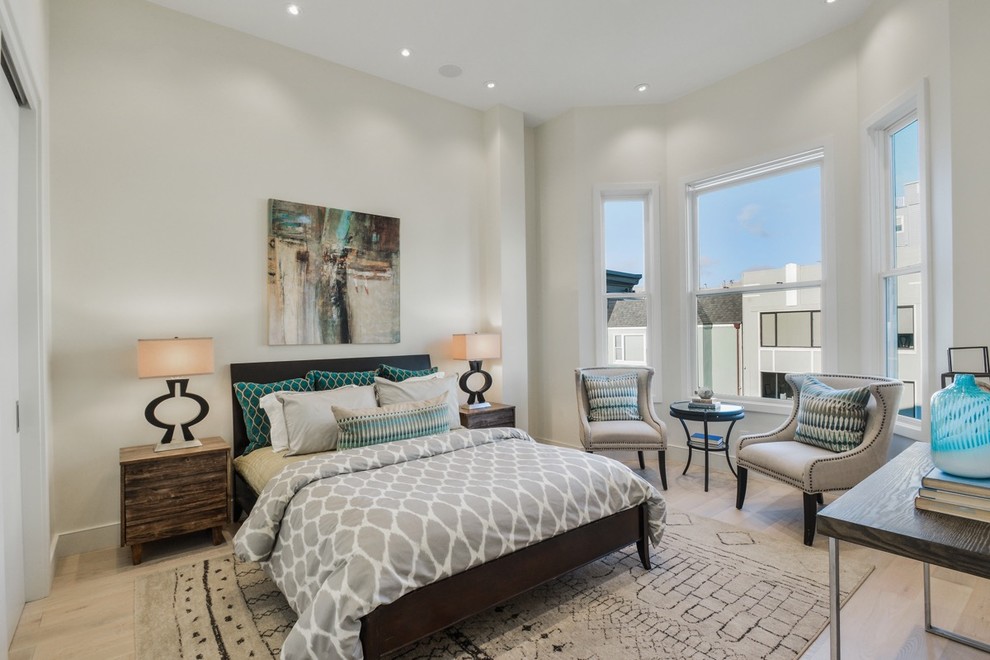 SF North Beach Flat #1 - Contemporary - Bedroom - San Francisco - by ...