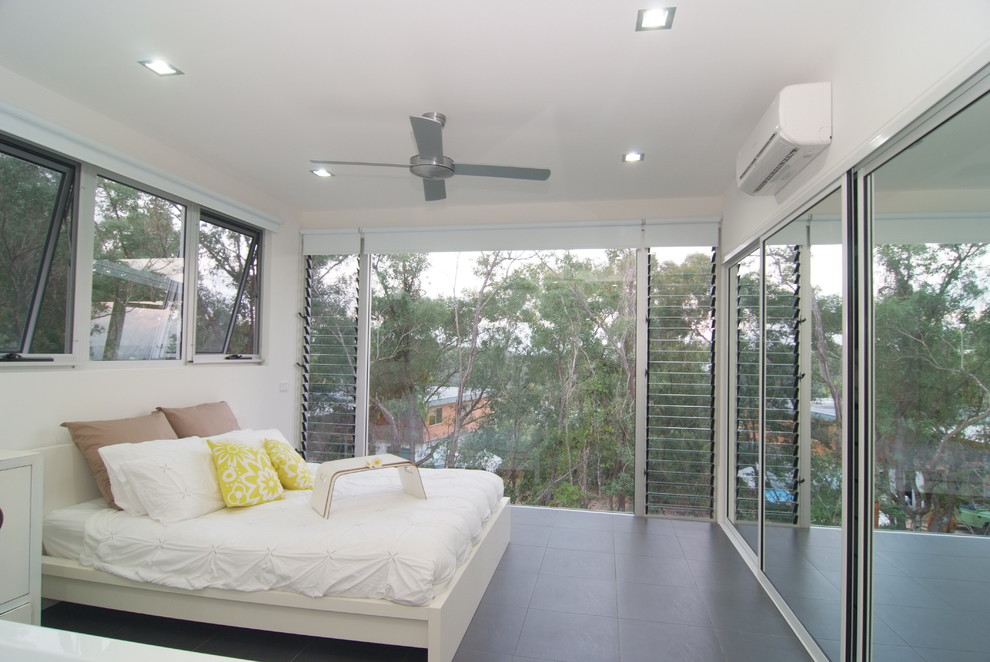 Shute House - Modern - Bedroom - Brisbane - by Skale Building Design ...