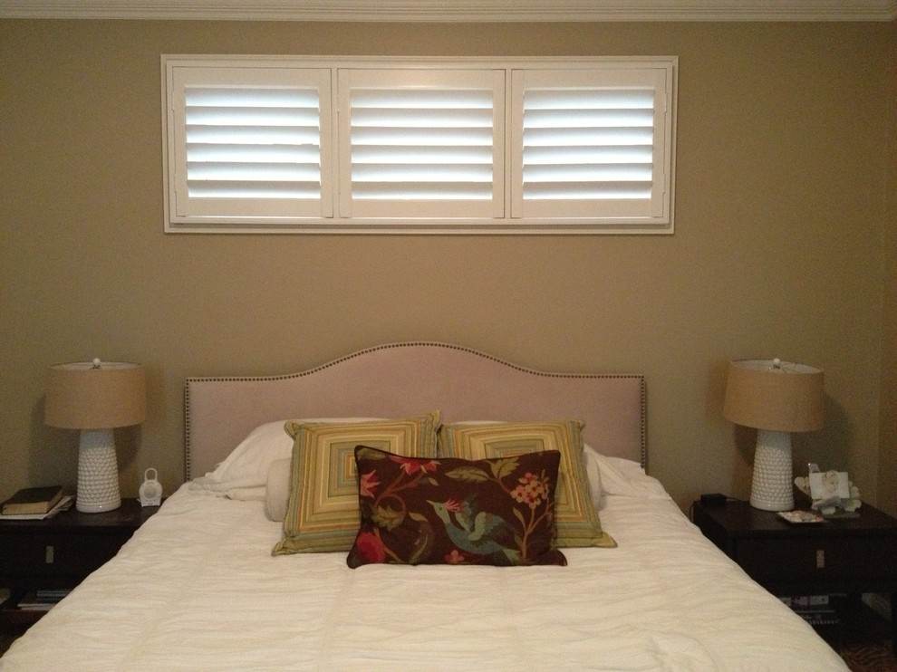 Shutters For Window Coverings - Transitional - Bedroom - Atlanta - by ...