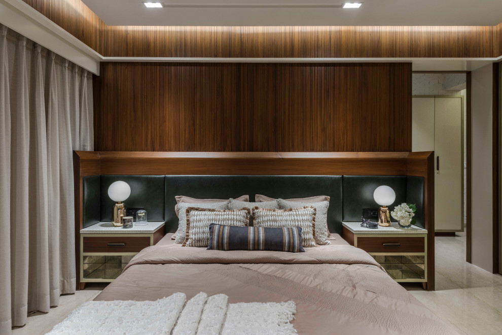 Signia Pearl - Contemporary - Bedroom - Mumbai - by Akari Studio | Houzz