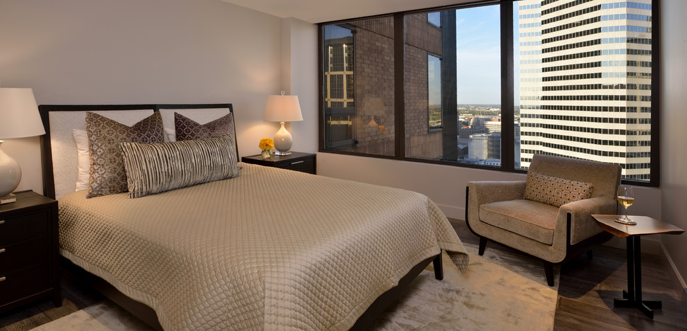 Sky High Living - Contemporary - Bedroom - Houston - by Laura Manchee ...