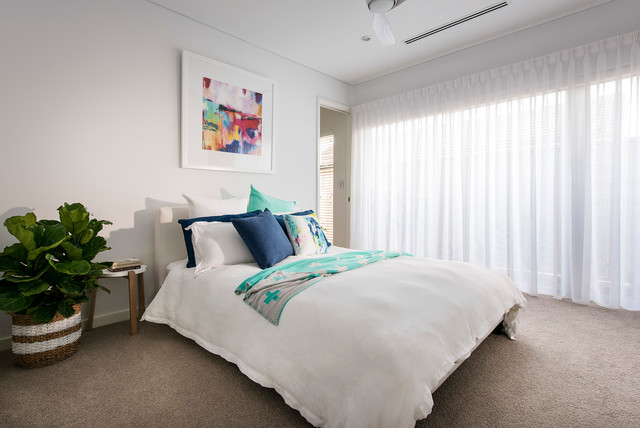 Small beach house - Modern - Bedroom - Perth - by David Wilkes Design ...