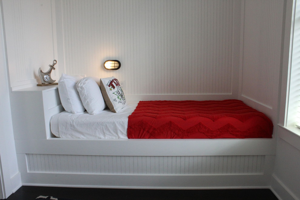 Small Bunk Room - Farmhouse - Bedroom - Other - by M. Parker Design | Houzz