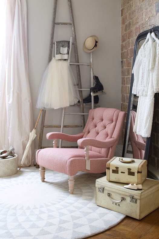 Soft Pink Room - Eclectic - Bedroom - New York - by sofa.com USA | Houzz