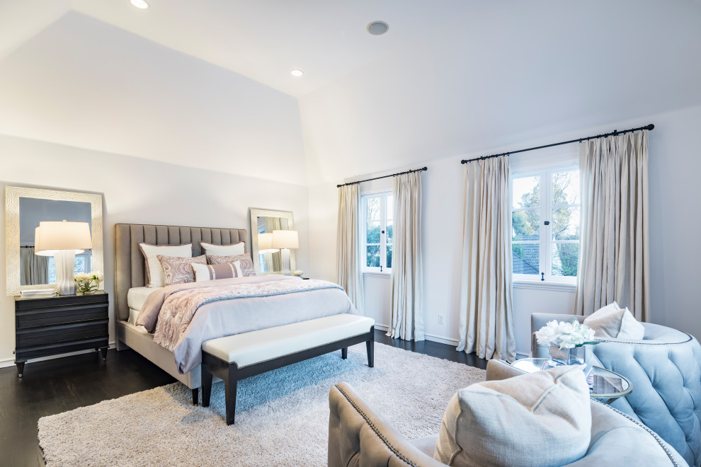 Spacious French Style - Palo Alto, CA - Transitional - Bedroom - San Francisco - by Kinovsky ...