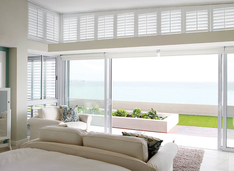 Specialty Shape Transom - Beach Style - Bedroom - Nashville - by ...