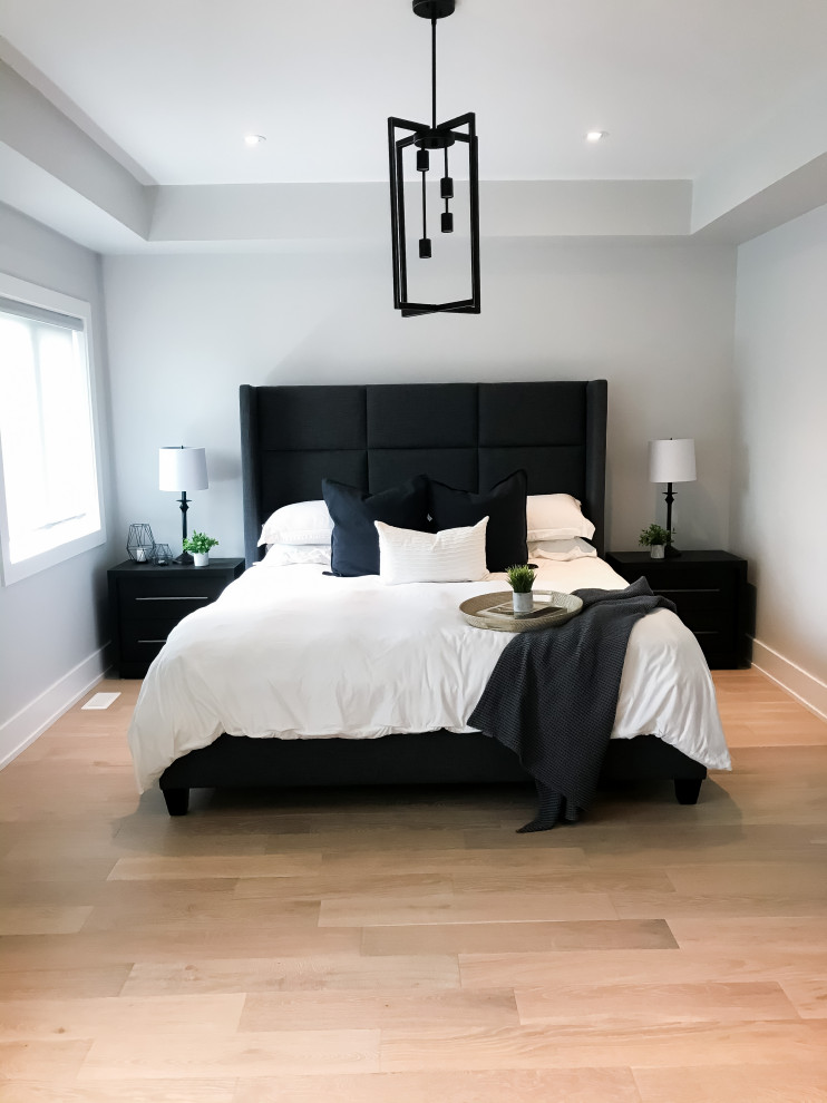 Staged Master Bedroom - Contemporary - Bedroom - Toronto - by KG Design ...