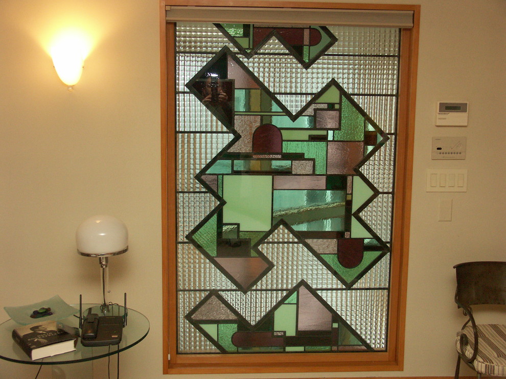 Stained glass windows - Contemporary - Bedroom - Los Angeles - by Mark ...