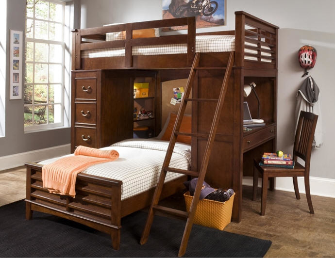 Student Loft Bed - Classique Chic - Chambre - Minneapolis - par Totally ...