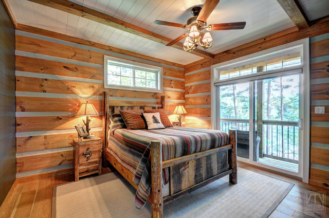 Sunny Bay Cottage on Lake Muskoka - Rustic - Bedroom - Toronto - by ...