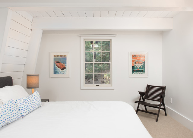 Tahoe City A-Frame - Contemporary - Bedroom - Other - by David Rieck ...