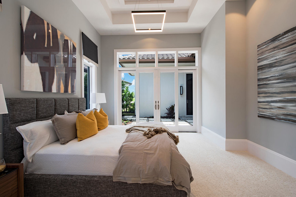 Talis Park Estate Home "Sinatra Model" - Modern - Schlafzimmer - Miami ...