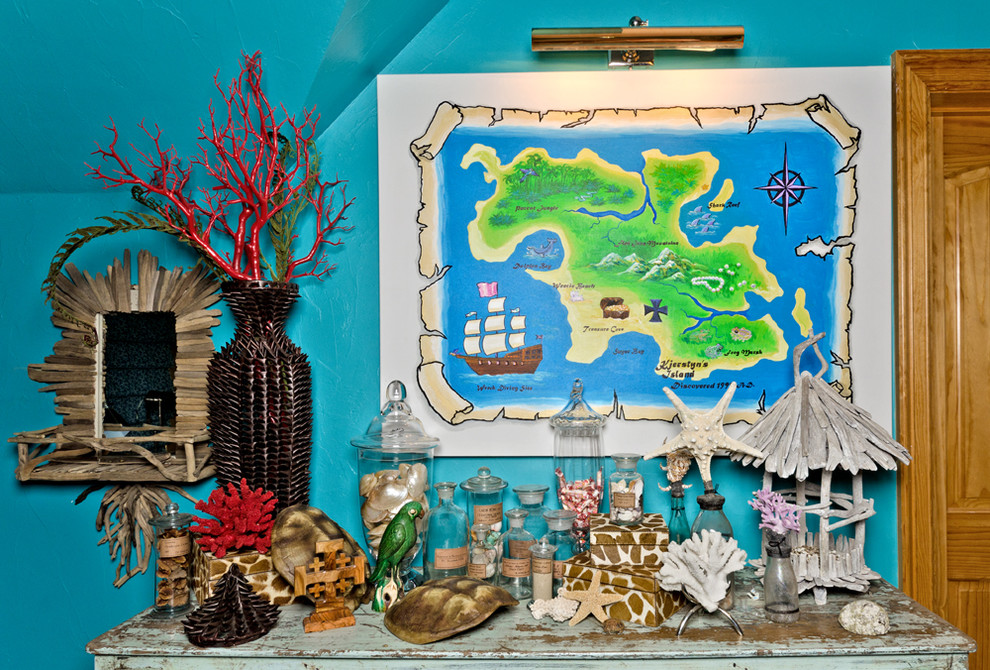 Teenage Girls Explorer's Bedroom - Tropical - Bedroom - Dallas - by ...