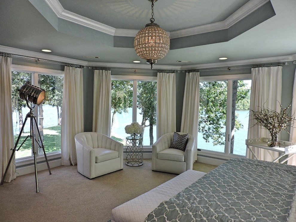 Tennessee Lake House by Designer Dena Pratt - Transitional - Bedroom ...