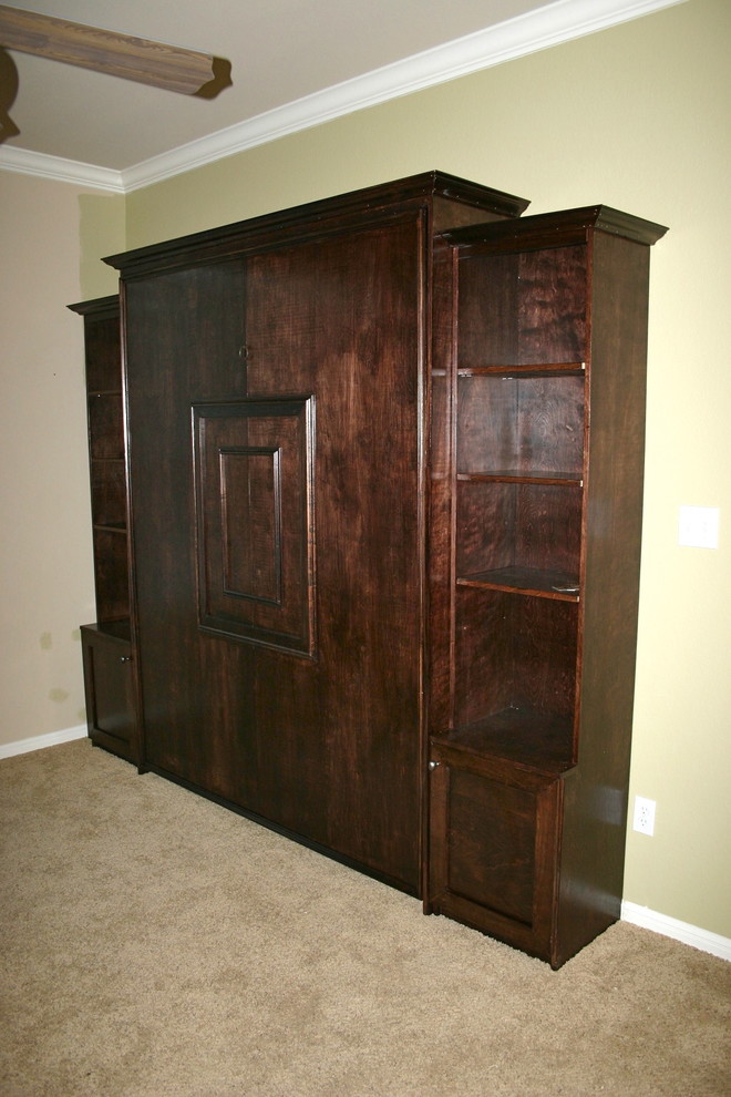 The Best custom-made Murphy Beds in Texas! - Contemporary - Bedroom ...