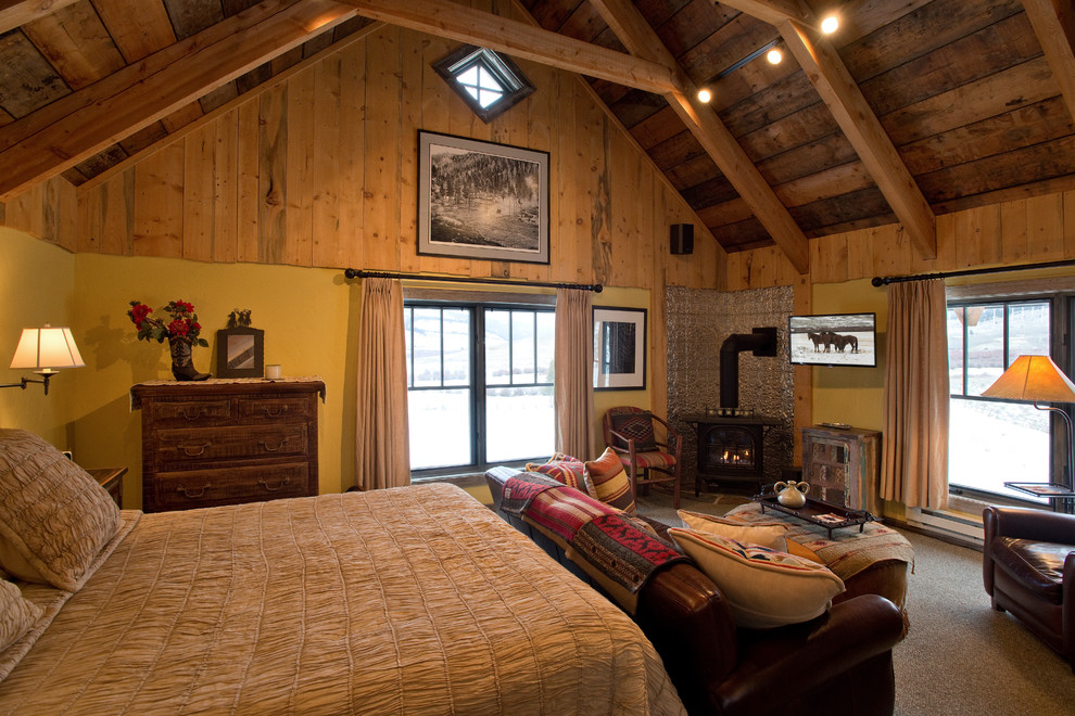 The Homestead - Rustic - Bedroom - by Yellowstone Custom Country Homes ...