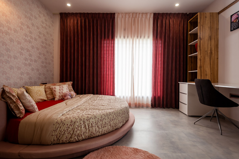 THE SMALL TOWN TRIAD (CASE-STUDY HOUSE#2) - Contemporary - Bedroom ...