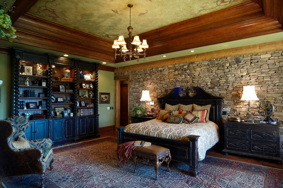 The Syfan Residence - Traditional - Bedroom - Atlanta - by Cornerstone Design Studio | Houzz