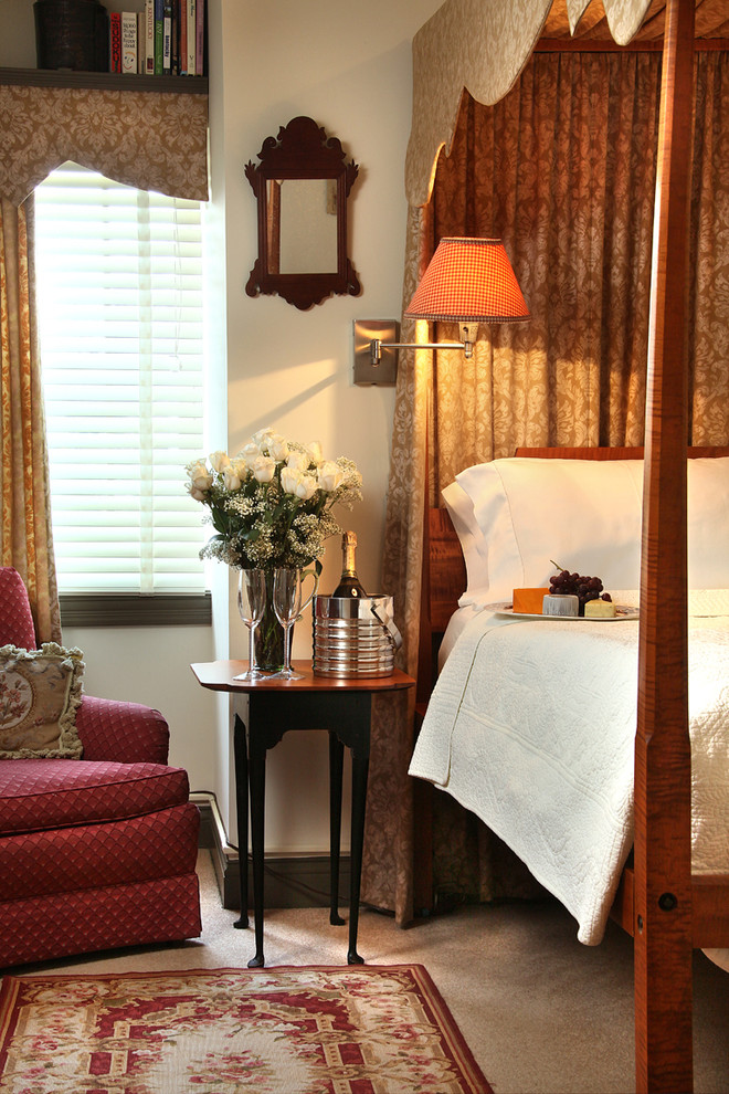 Thomas' Room in 1830s Federal Homestead Main House - Traditional ...