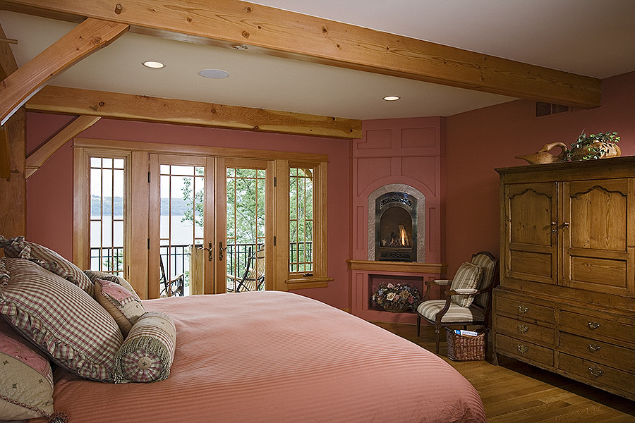 Timber Frame Bedroom - Contemporary - Bedroom - Philadelphia - by ...