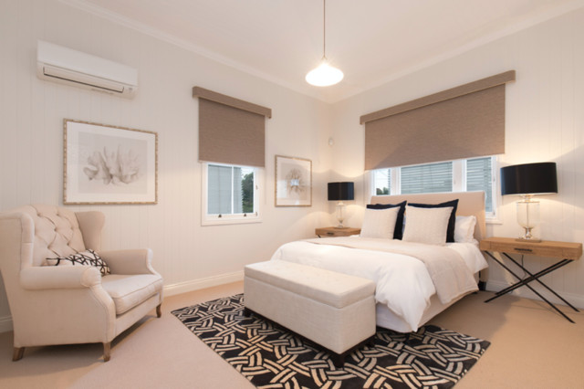 Timeless Queenslander, full stage - Traditional - Bedroom - Brisbane ...