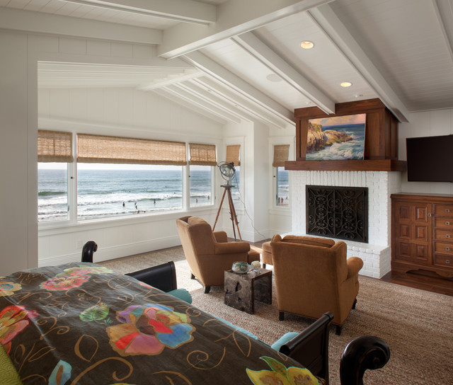 Transitional Beach House - Beach Style - Bedroom - San Diego - by Anne ...