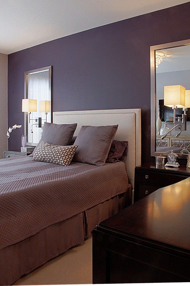 Transitional Master Bedroom - Transitional - Bedroom - New York - by ...