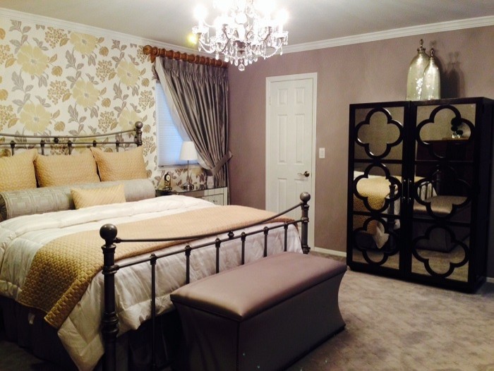 Transitional Master Bedroom - Transitional - Bedroom - New York - by CP ...