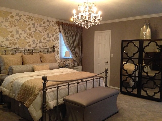Transitional Master Bedroom - Transitional - Bedroom - New York - by CP ...