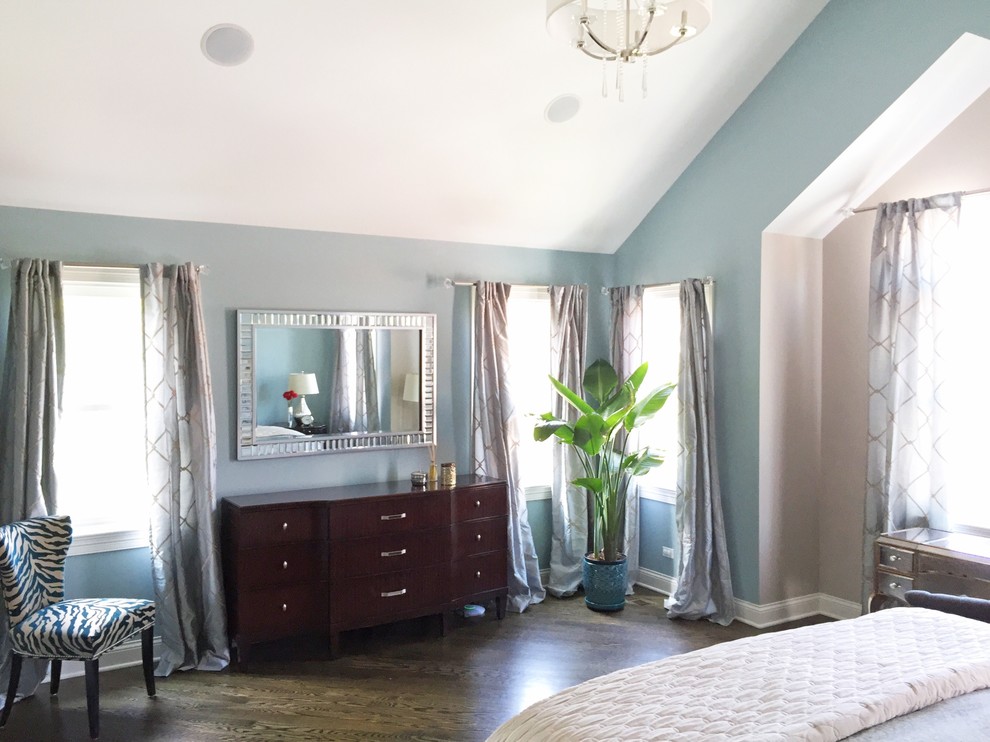 Transitional Master Bedroom - Transitional - Bedroom - Chicago - by ...