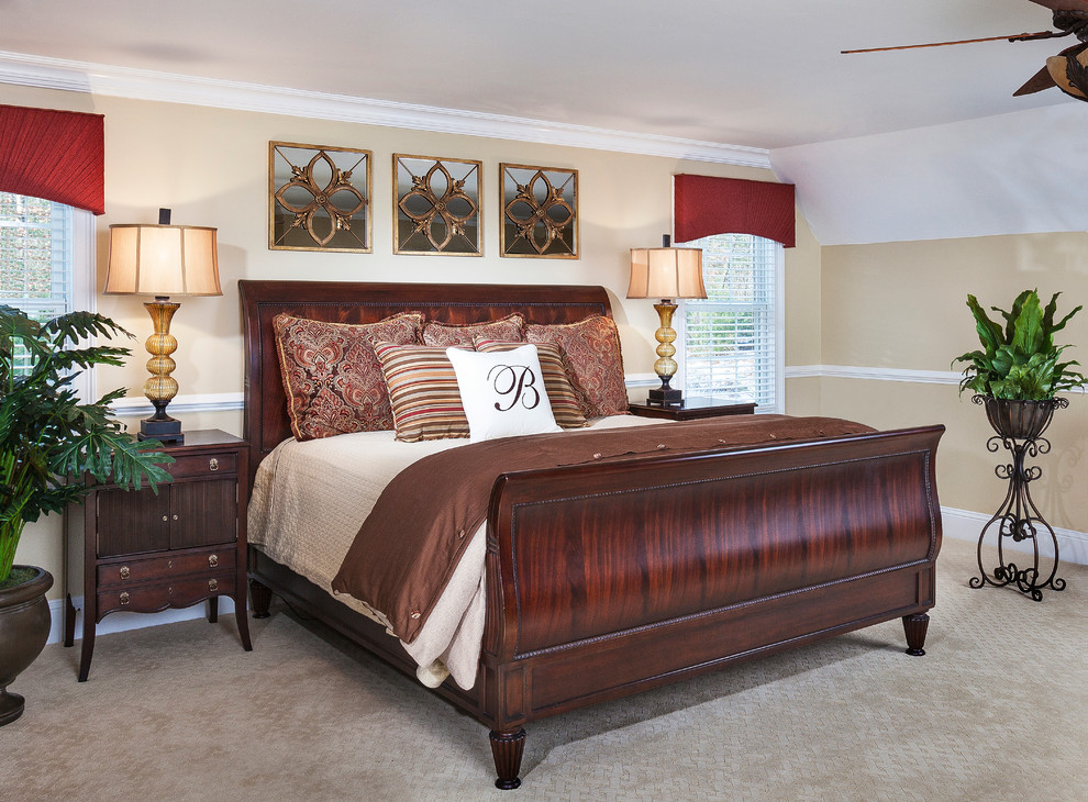 Updated English Country Bedroom - Traditional - Bedroom - Boston - by ...