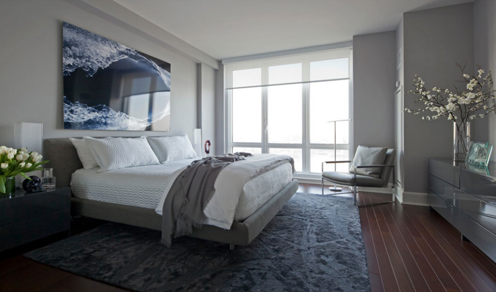 Upper West Side Highrise - Contemporary - Bedroom - Miami - by Juliet ...
