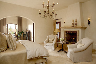 Villa Encanto Model Home - Mediterranean - Bedroom - Austin - by CGN Designs LLC | Houzz