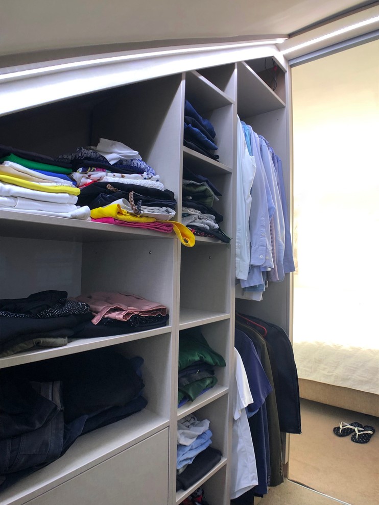 Walk in Loft Wardrobe - Contemporary - Closet - London - by Brightman ...