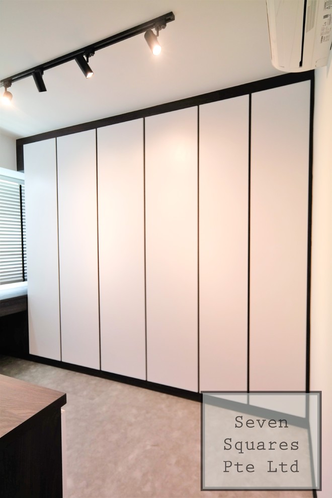 Walk-in wardrobe and study room - Bedroom - by Seven Squares Pte Ltd ...