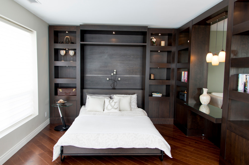 Wall Bed - Modern - Bedroom - Toronto - by DeFrancisco Design | Houzz