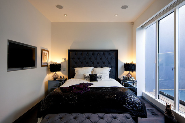 Warehouse converted luxurious home - Contemporary - Bedroom - Melbourne ...