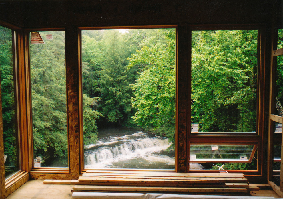 Waterfall House Master Bedroom - Modern - Bedroom - New York - by ...