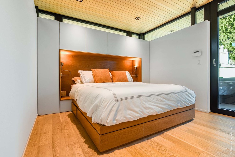 Waterloo Laneway - Modern - Bedroom - Vancouver - by KBC Developments ...