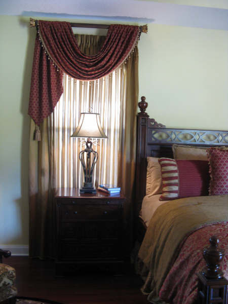 Window, curtains, and drapes....oh my! - Traditional - Bedroom - Tampa ...