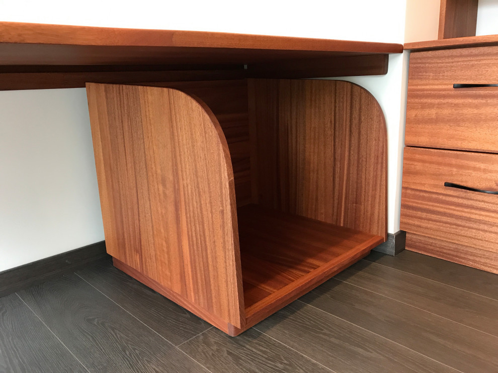 Caisson sur mesure en sipo pour une imprimante - Contemporary - Home ...