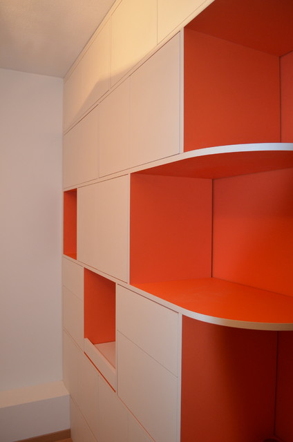 Création d'un meuble de rangement - installation du meuble ...