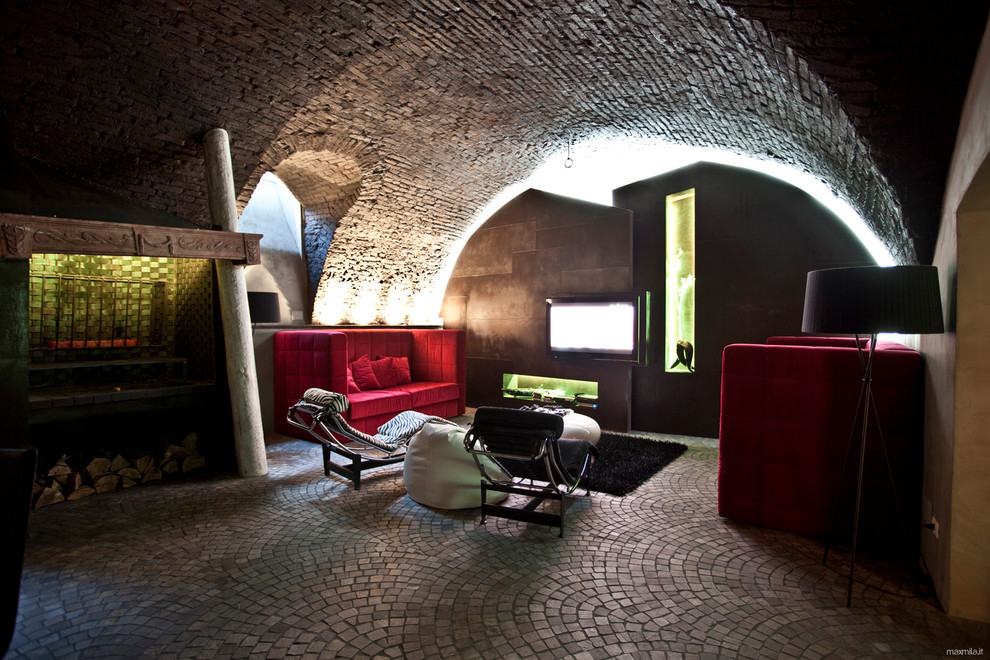 CARDINALE - Contemporain - Cave à Vin - Turin - par Arch. FABIO ...