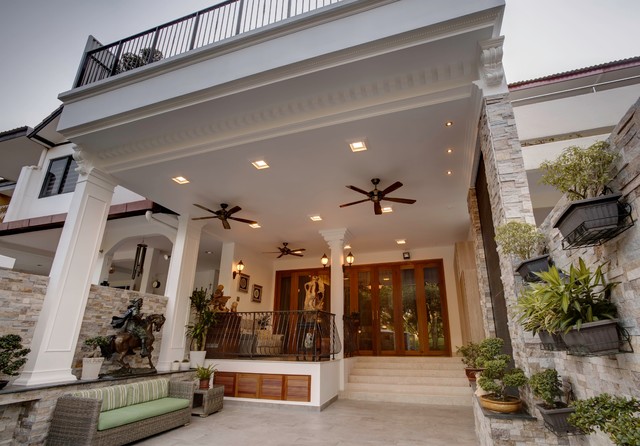 Ceiling Design For Car Porch | Shelly Lighting