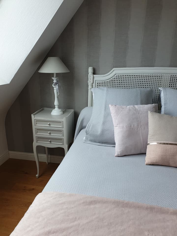 Avant/après chevets chambre à coucher - Transitional - Bedroom - Rennes ...