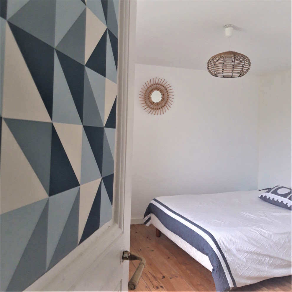 Home staging dans une chambre d'amis - Bord de Mer - Chambre - Lyon ...