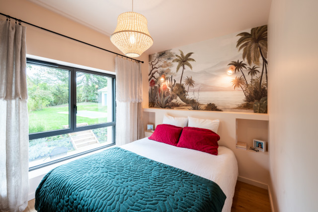 Fleurieu-sur-Saône - UNE MAISON DANS LA NATURE - Contemporain - Chambre ...