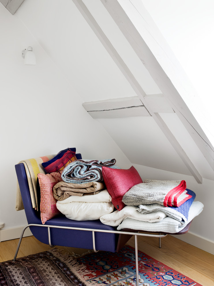 Normandy House - Midcentury - Bedroom - Paris - by Kasha Paris | Houzz